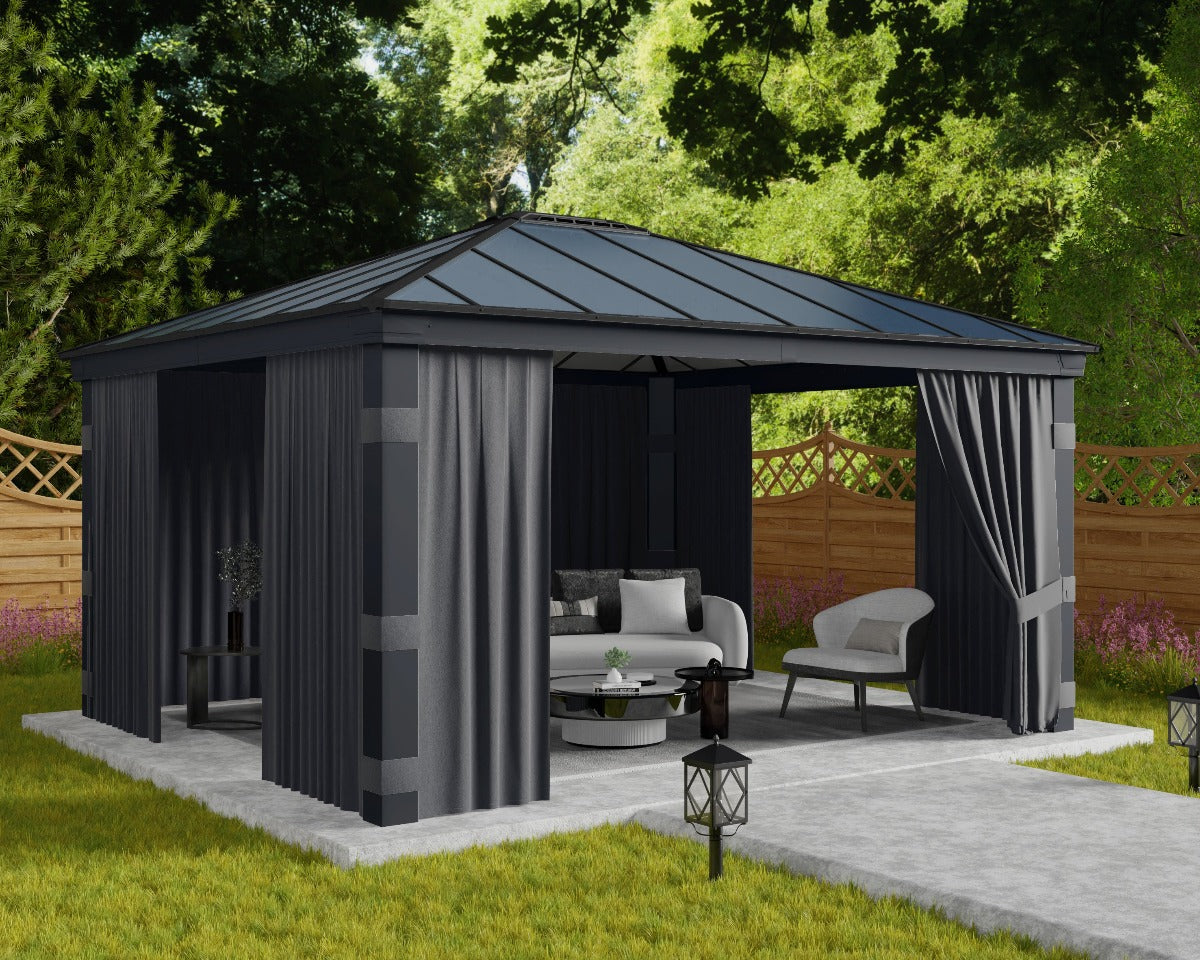 Dallas™ 14 ft. x 16 ft. Garden Gazebo | Palram-Canopia - Dallas™ 14 ft ...